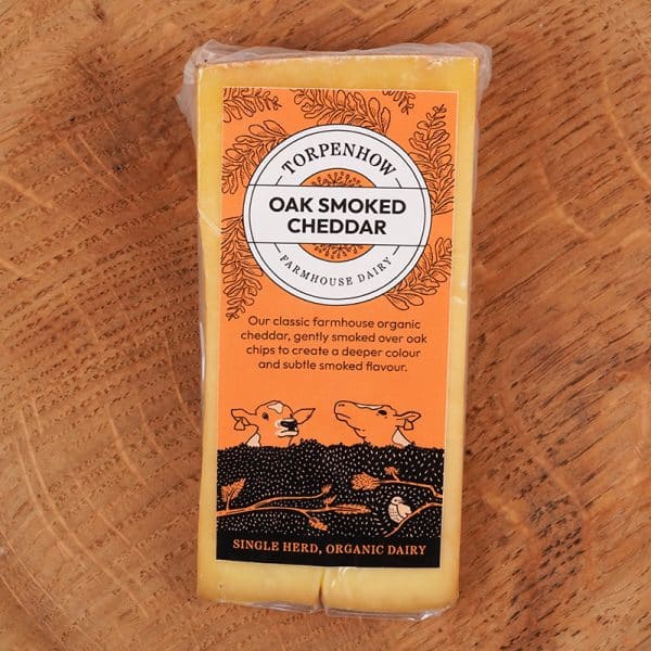 Organic Oak Smoked Cheddar | Torpenhow Farmhouse Dairy